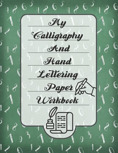 My Calligraphy And Hand Lettering Paper Workbook: Speedball Calligraphy ...