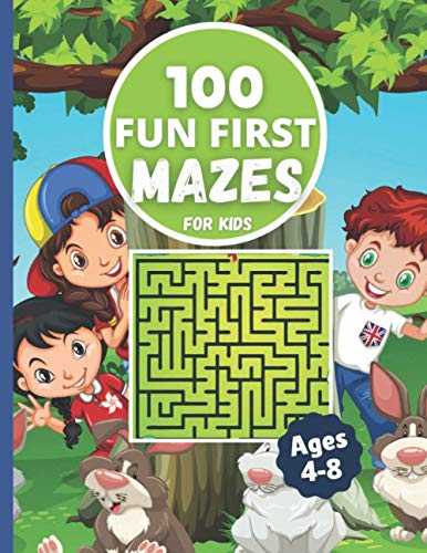 100 Fun First mazes for kids: Maze Activity book for children Fun ...
