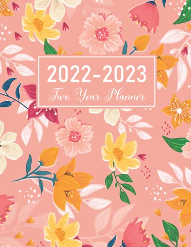2022-2023 Two Year Monthly Planner: 2 Year Calendar 2022-2023 Monthly ...
