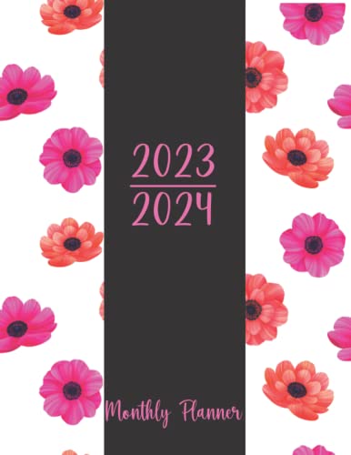 2023-2024 Monthly Planner: January 2023 to December 2024 Two Year ...
