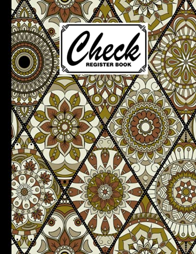 Check Register Book: Check Register Book Vintage Cover 120 Pages, Size ...