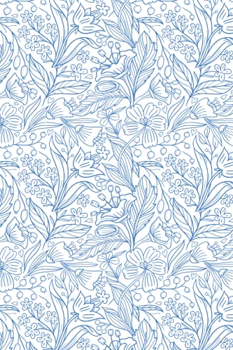 Journal: Nature blue pattern by Lu Lu | Goodreads