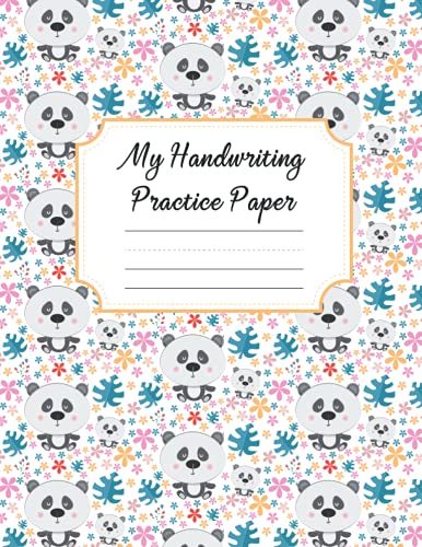 My Handwriting Practice Paper: Handwriting Practice Paper Notebook for ...