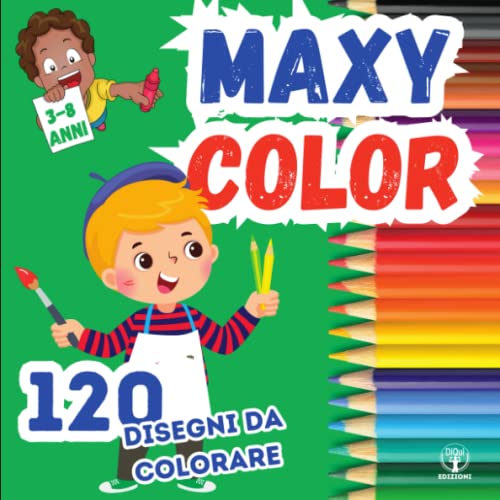Maxy Color - Libro da colorare con 120 disegni disponibili - 3-8 anni ...