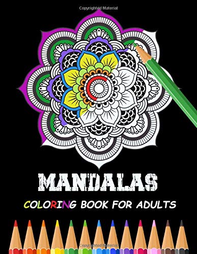 Mandalas Coloring Books: Adult Coloring Book Featuring Beautiful ...