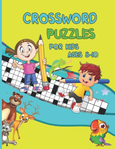 Crossword puzzles for Kids Ages 8-10: First Children Crossword Puzzle ...