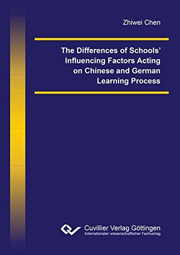 The Differences of Schools' Influencing Factors Acting on Chinese and ...