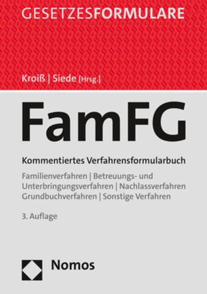 Famfg: Kommentiertes Verfahrensformularbuch by Ludwig Kroi | Goodreads