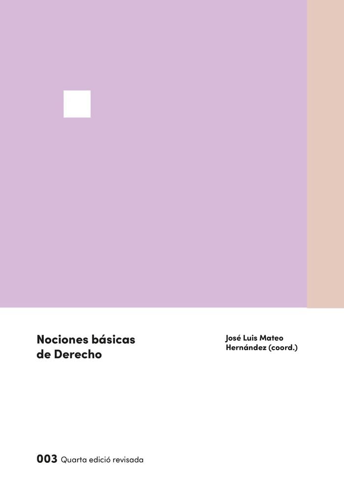 Nociones básicas de derecho by María Ballester Cardell | Goodreads