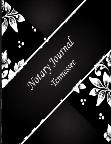 Notary Journal Tennessee: Notary Public Records Journal | Professional ...