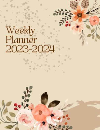 2023-2024 Planner Weekly and Monthly 8.5x11: Plan ahead: Two-year ...