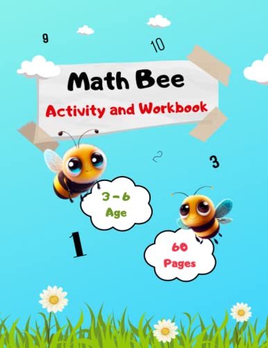 Math Bee Activity and Workbook; 3-6 Age;: Preschool Worksheets ...