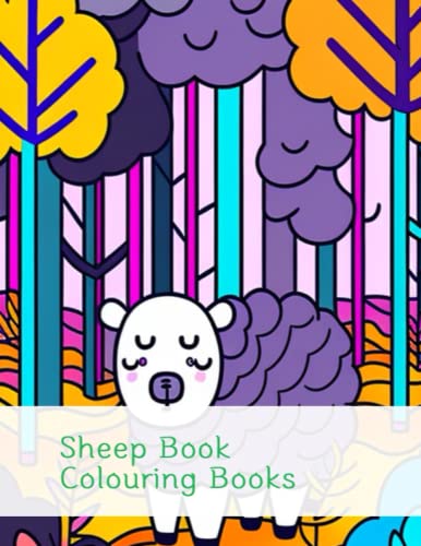 Sheep Coloring Book for Kids: Cute Sheep Activity Book - Perfect for ...