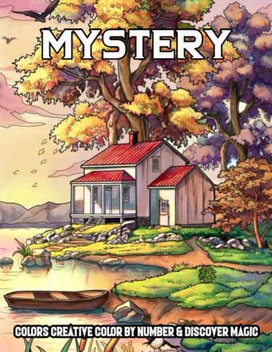 Mystery colors creative color by number & discover magic: Stress ...