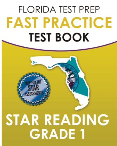 FLORIDA TEST PREP FAST Practice Test Book Star Reading Grade 1 ...