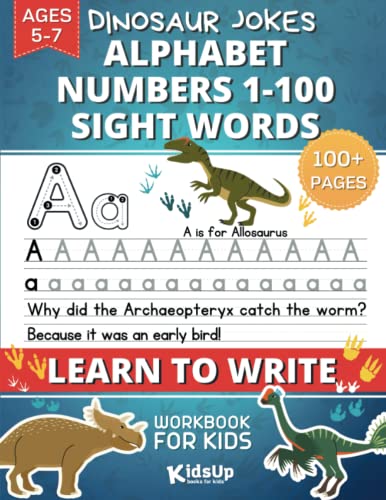Learn to Write Workbook for Kids Ages 5-7 | Tracing and Writing ...