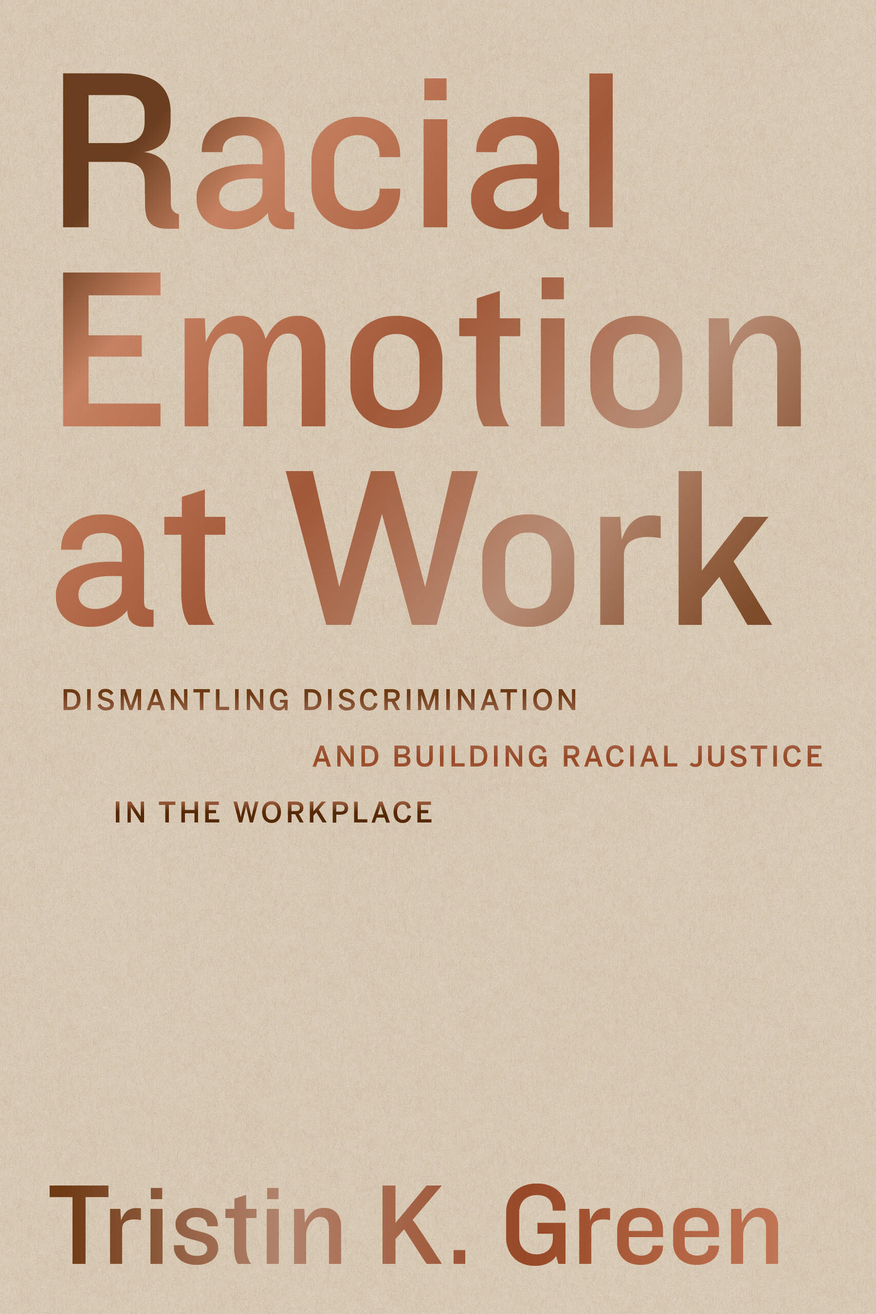 Racial Emotion at Work: Dismantling Discrimination and Building Racial ...