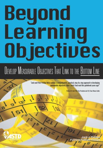 Beyond Learning Objectives: Develop Measurable Objectives That Link to ...