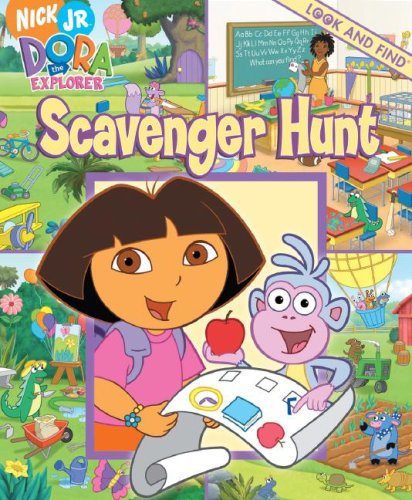 Look and Find: Dora the Explorer, Scavenger Hunt by Publications ...
