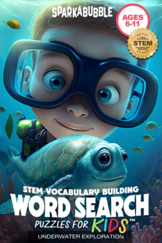 STEM Vocabulary Building Word Search Puzzles for Kids: Underwater ...