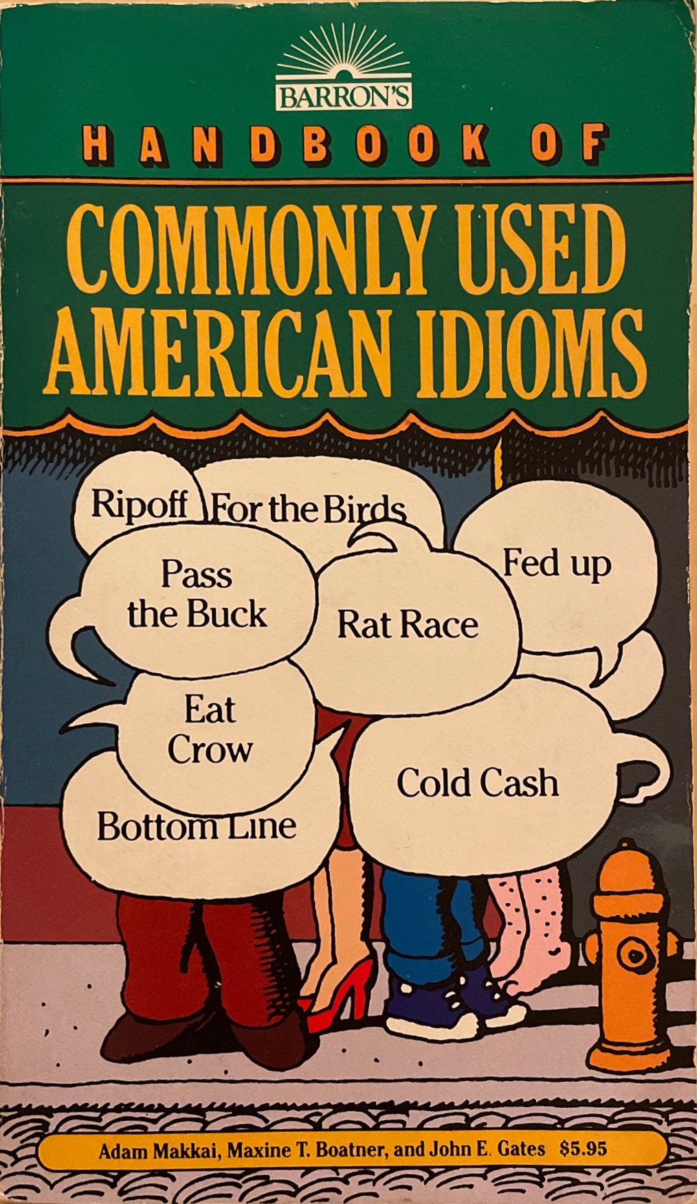 Handbook of Commonly Used American Idioms by Maxine Tull Boatner ...