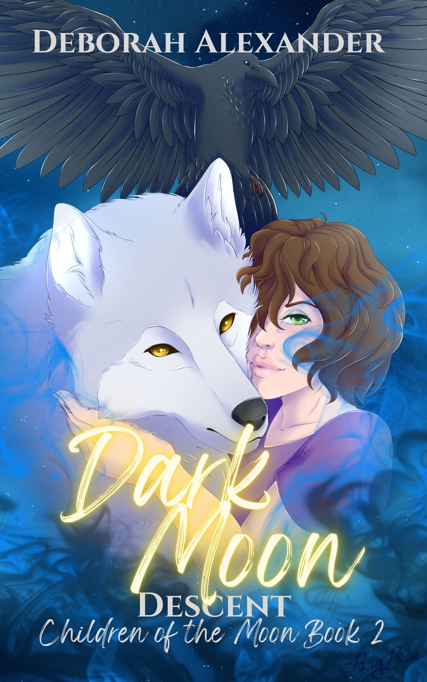 Dark Moon Descent: Children of the Moon Book 2 by Deborah Alexander ...