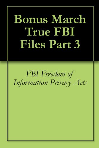 Bonus March True FBI Files Part 3 by Federal Bureau of Investigation ...