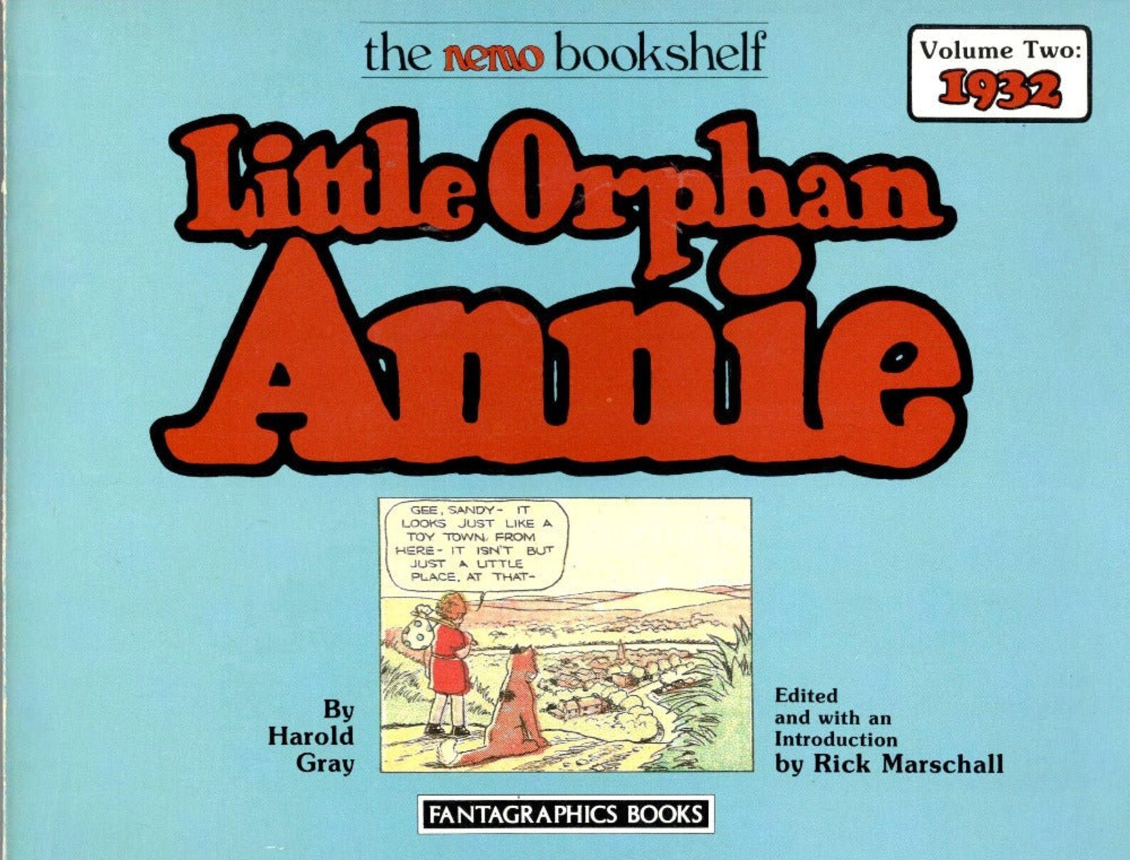 Little Orphan Annie: The Nemo Bookshelf, Vol. 2 - 1932 by Harold Gray ...