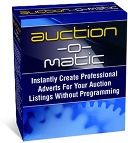 Auction-O-Matic Create Ebay Templates --simple 'step-by-step' process ...