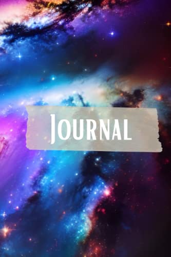 Journal: Space themed journal with lined paper by Jennifer Trivett ...