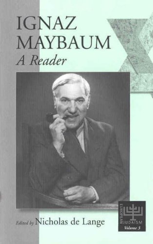 Ignaz Maybaum: A Reader (European Judaism, 3) by Ignaz Maybaum | Goodreads