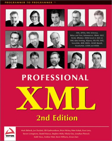 Professional XML, 2nd Edition by Mark Birbeck | Goodreads
