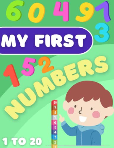 My First Numbers Coloring Book: Children's Learning Book To Help You ...
