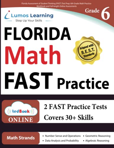 Florida Assessment of Student Thinking (FAST) Test Prep: 6th Grade Math ...