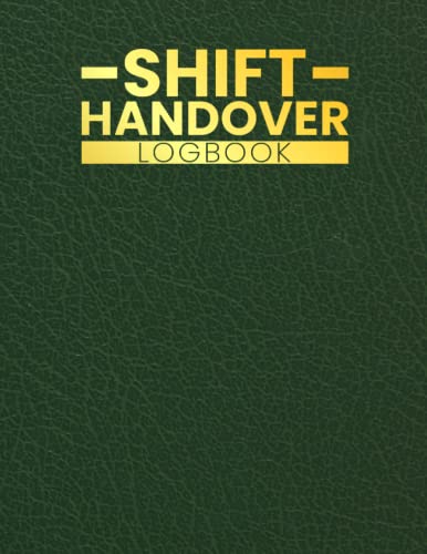 Shift Handover Logbook: Shift Communication | Work Shift Management ...