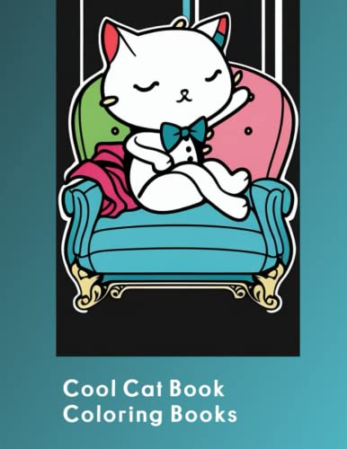 Cute Cat Coloring Book For Toddlers: Simple and Fun Designs - Perfect ...