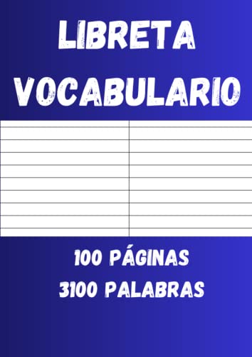 Libreta de vocabulario: 100 páginas, 3100 palabras by Vto MeBe | Goodreads