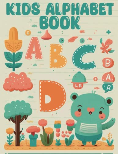 Kids Alphabet Book: My First ABC Letter Tracing Activity and Coloring ...