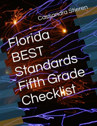 Florida BEST Standards Fifth Grade Checklist by Cassandra Stieren M.Ed ...