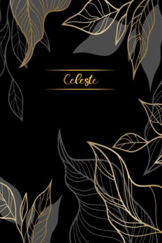 Celeste: Personalized Journal Notebook with Name for Kids, Teens, Girls ...