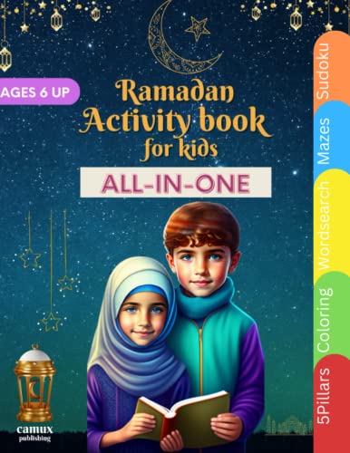 Ramadan Activity Book For Kids All-in-one: Engaging Activity Book for ...
