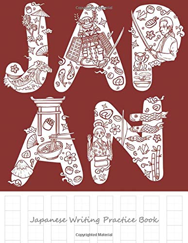 Japanese Writing Practice Book: Japanese Writing Practice Book For ...