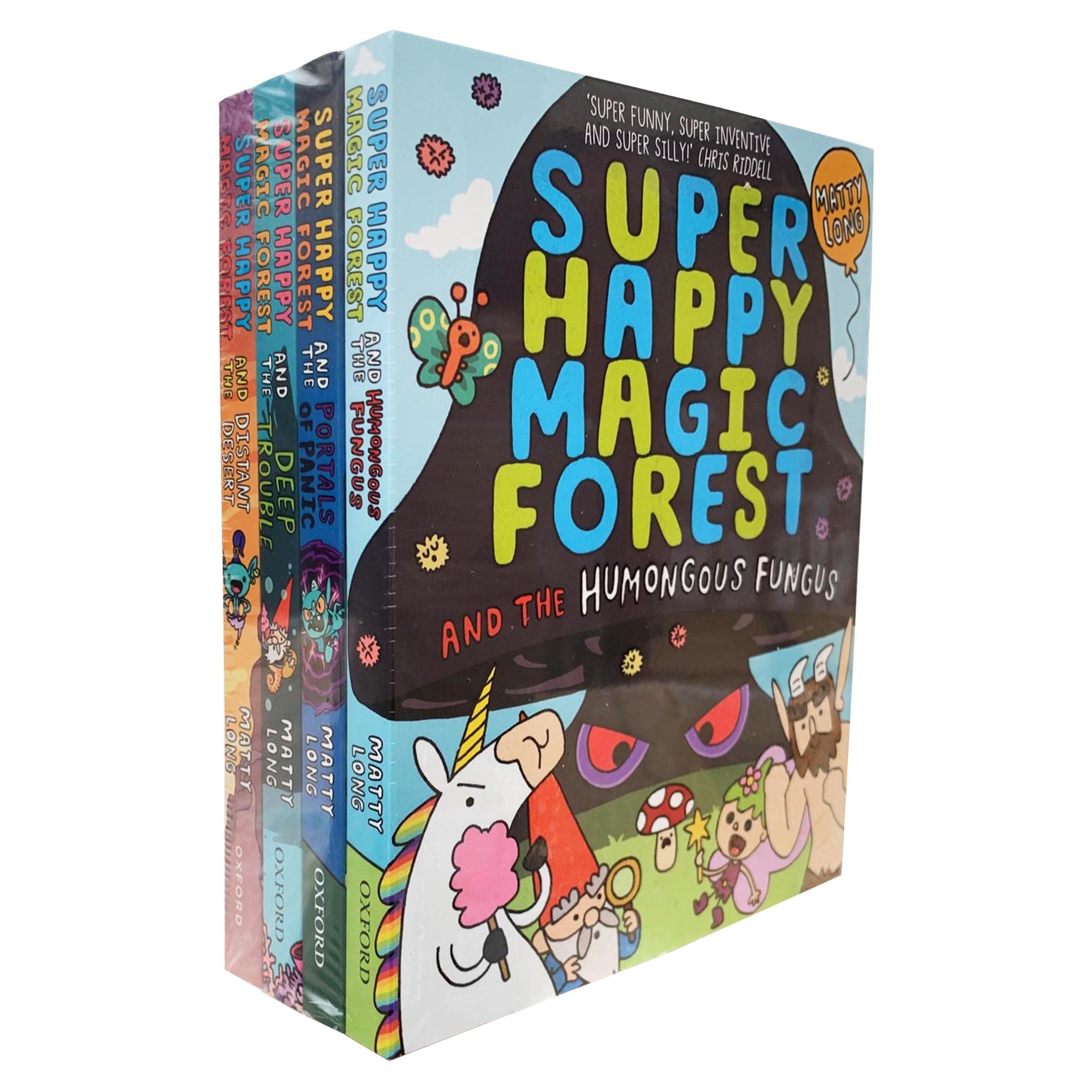 Super Happy Magic Forest Series by Matty Long 4 Books Set by Unknown ...
