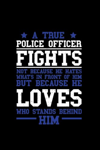 Police Officer Thin Blue Line K9: Blank Lined Journal Notebook for ...