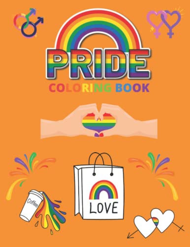 LGBTQ Pride Coloring & Activity Book: Happy Pride Month | Coloring ...
