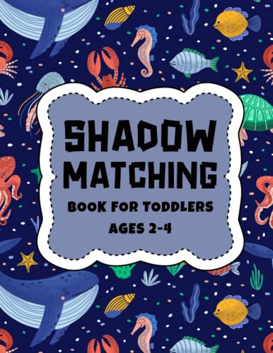 Shadow Matching Book for Toddlers Ages 2-4: Brain Puzzle Activity Book ...