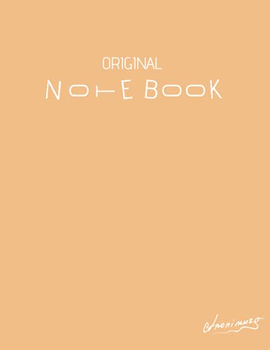 ORIGINAL NOTEBOOK: Created By An Anonymous Person, This Exclusive And ...