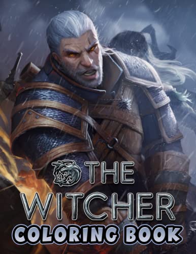 The Witcher Coloring Book: Amazing gift for All Ages and Fans with High ...