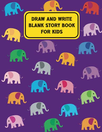 Draw and Write Blank Story Book for Kids: Primary Journal Blank Lined ...