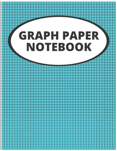 Graph Paper Notebook: 250 Pages, Grid Paper, Quad ruled 5x5, 8.5 x 11 ...